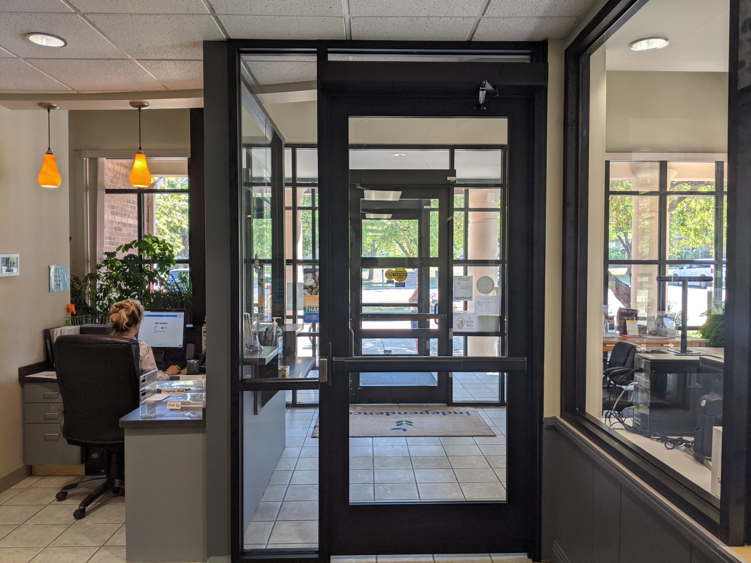 Front Lobby gets a Safety Makeover : Independence, Inc.